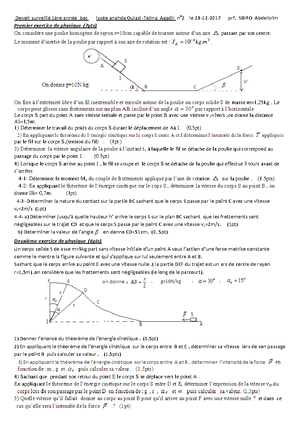 Bases de données avancées Examen,SMI-S6 - Université Mohamed 1er ...