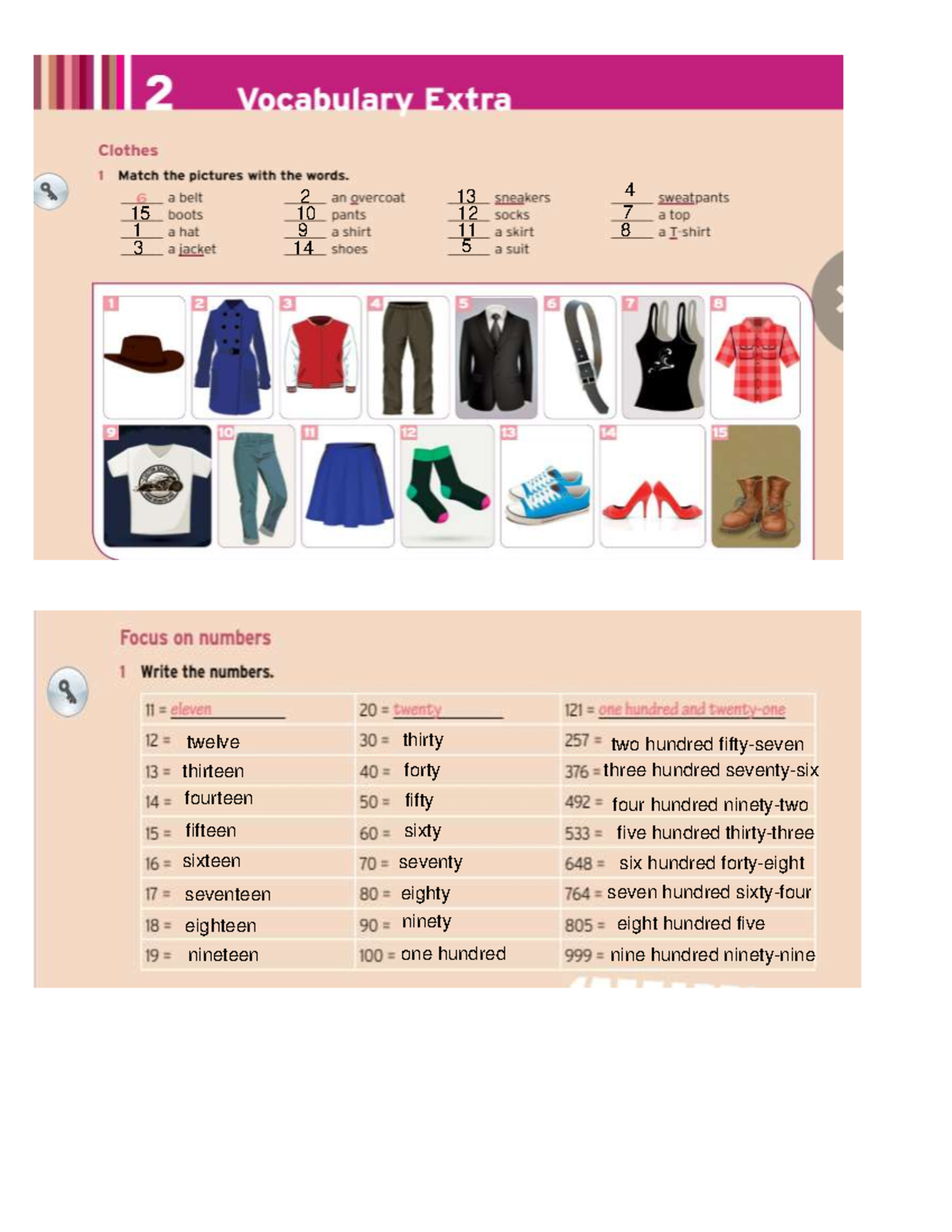 UNIT 2 Vocabulary Extra - Ingles IV - Studocu