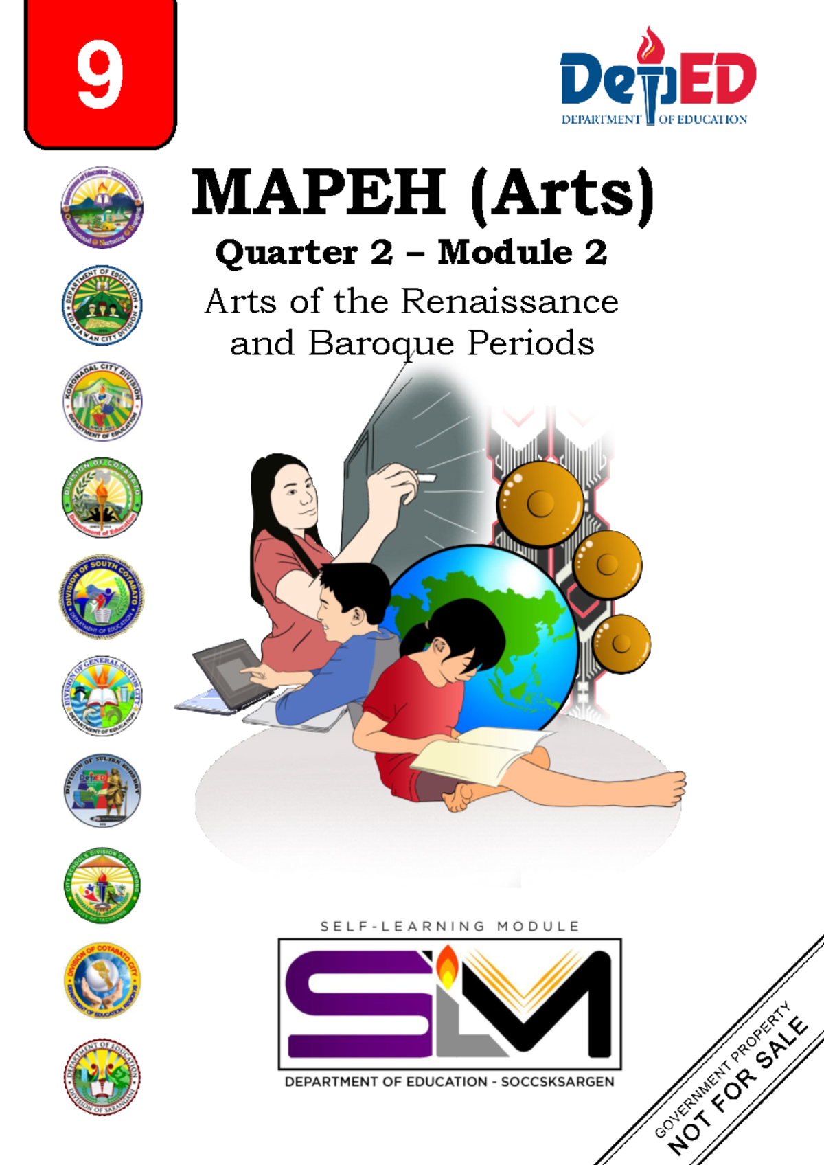 Arts9 Q2 SLM Mod2 v1-2 - MAPEH (Arts) Quarter 2 – Module 2 Arts of the Renaissance and Baroque ...