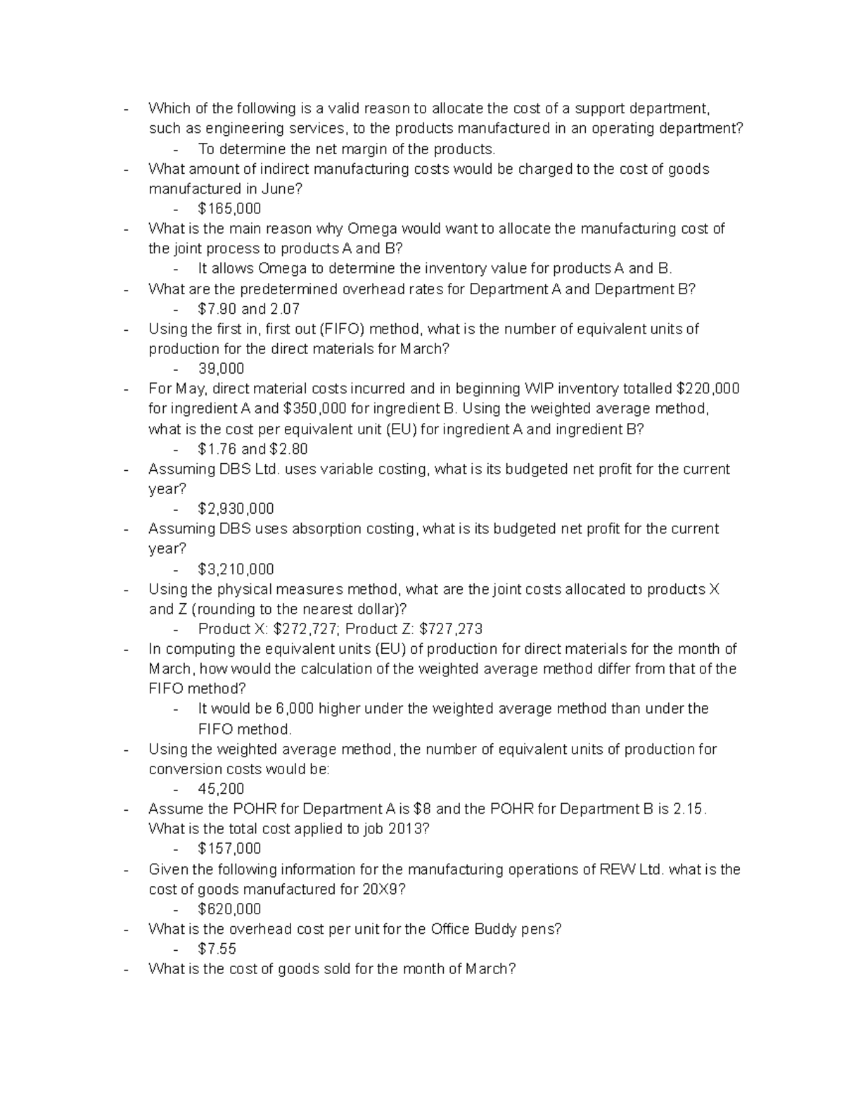 Week 2 Knotia Quiz - Core 2 Week 2 quiz bank and answers - Which of the ...