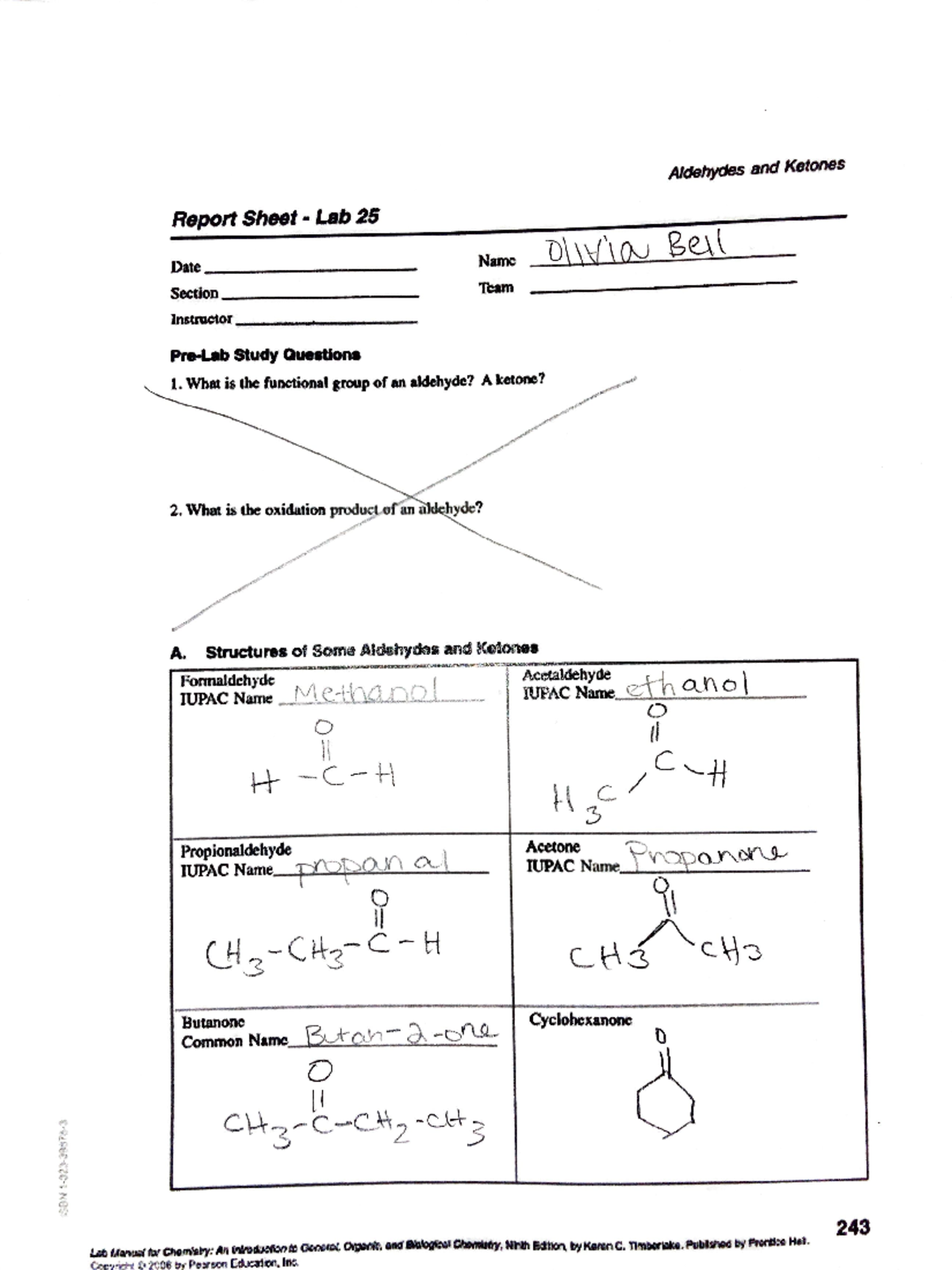 Lab 25 - CHM-113L - Studocu