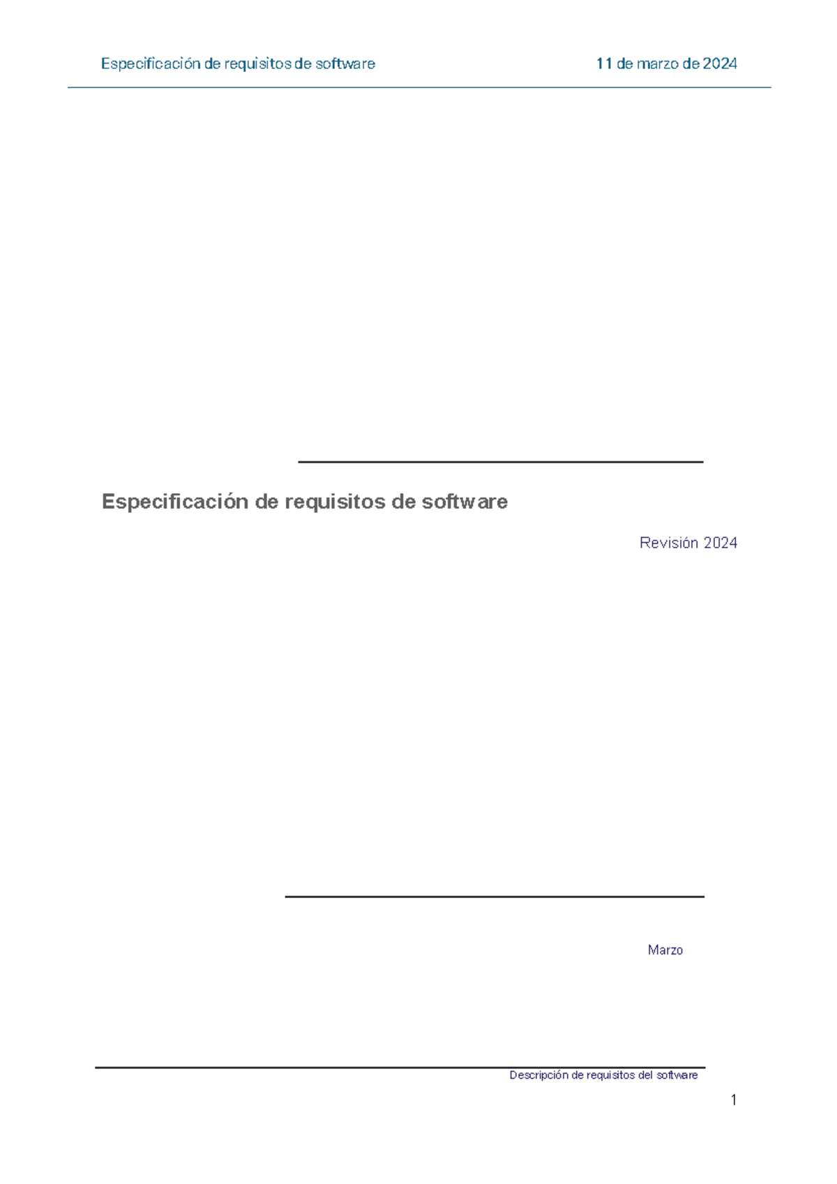IEEE 830 - SRS - Sistema para Gestión de Citas Medicas - Descripción de ...