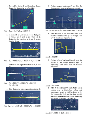 Additional Tutorial - Centroid AND MI - TUTORIAL – ADDITIONAL PROBLEMS Determine the centroid of ...
