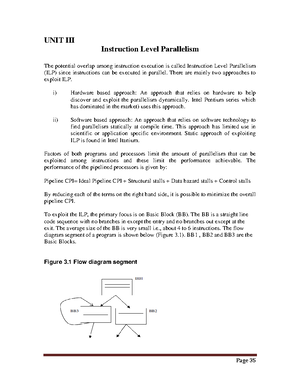 Advanced Computer Architecture (ACA)- UNIT 5 - UNIT V Multiprocessors ...