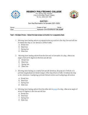 NGEC9- Module-1 - Grade: B+ - COURSE : MATHEMATICS, SCIENCE ...