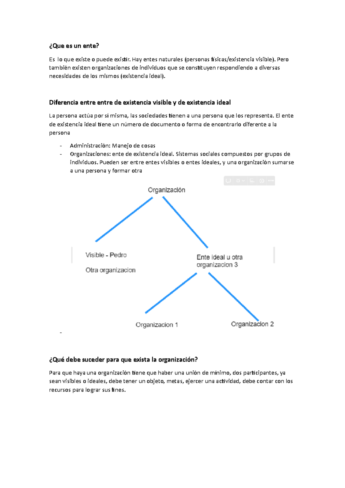 Informacion contable - ¿Que es un ente? Es lo que existe o puede exisr ...