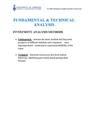 Canadian Securities Course - Section Test - Canadian Securities Course ...