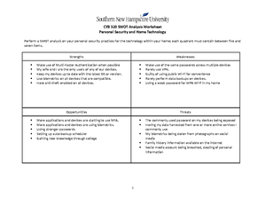 CYB 320 3-3 Stepping Stone - 3-3 Project One Stepping Stone Two ...