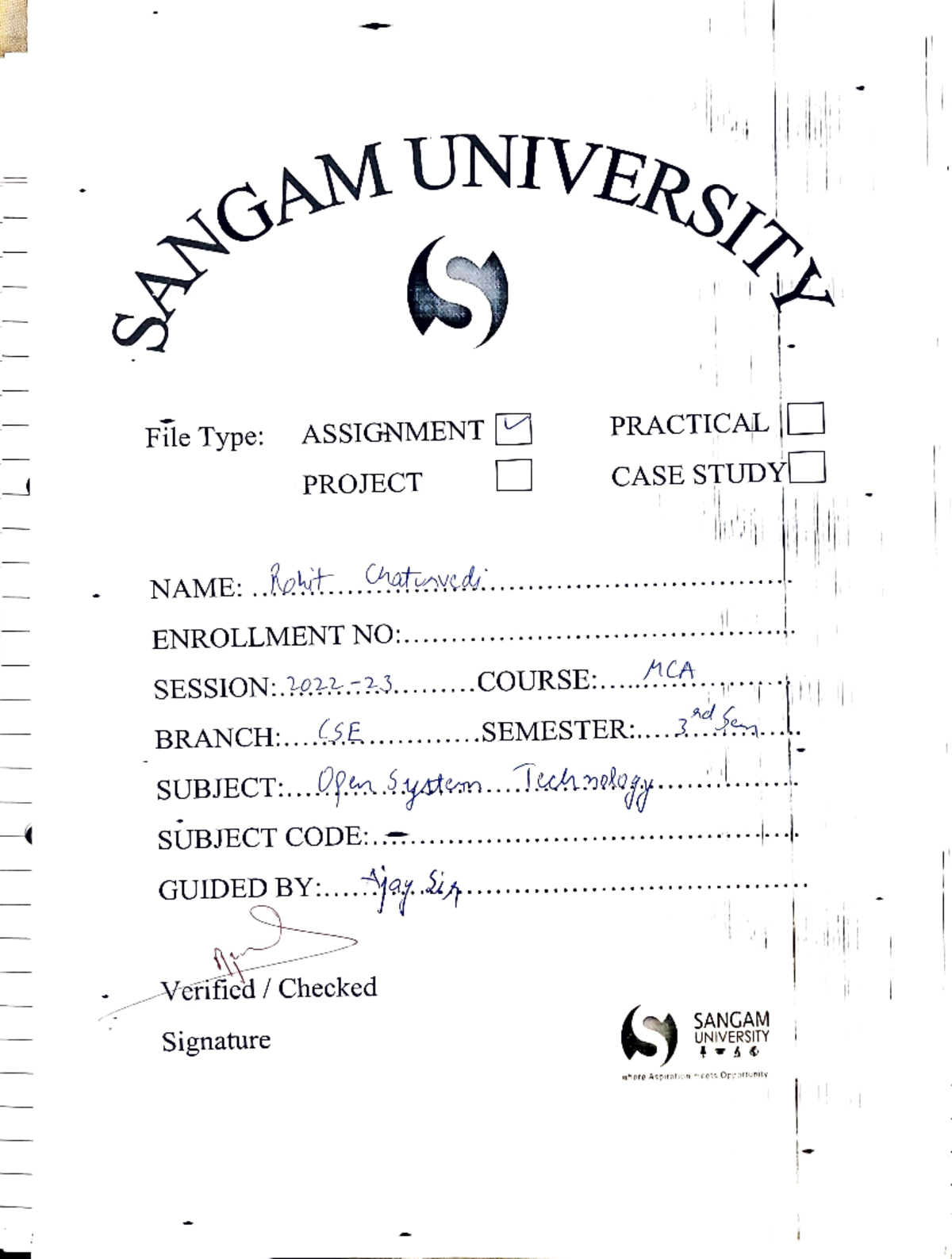 Open2 - Assignments - NGAM, NVERSIT SAA File Type: ASSIGNMENT S ...
