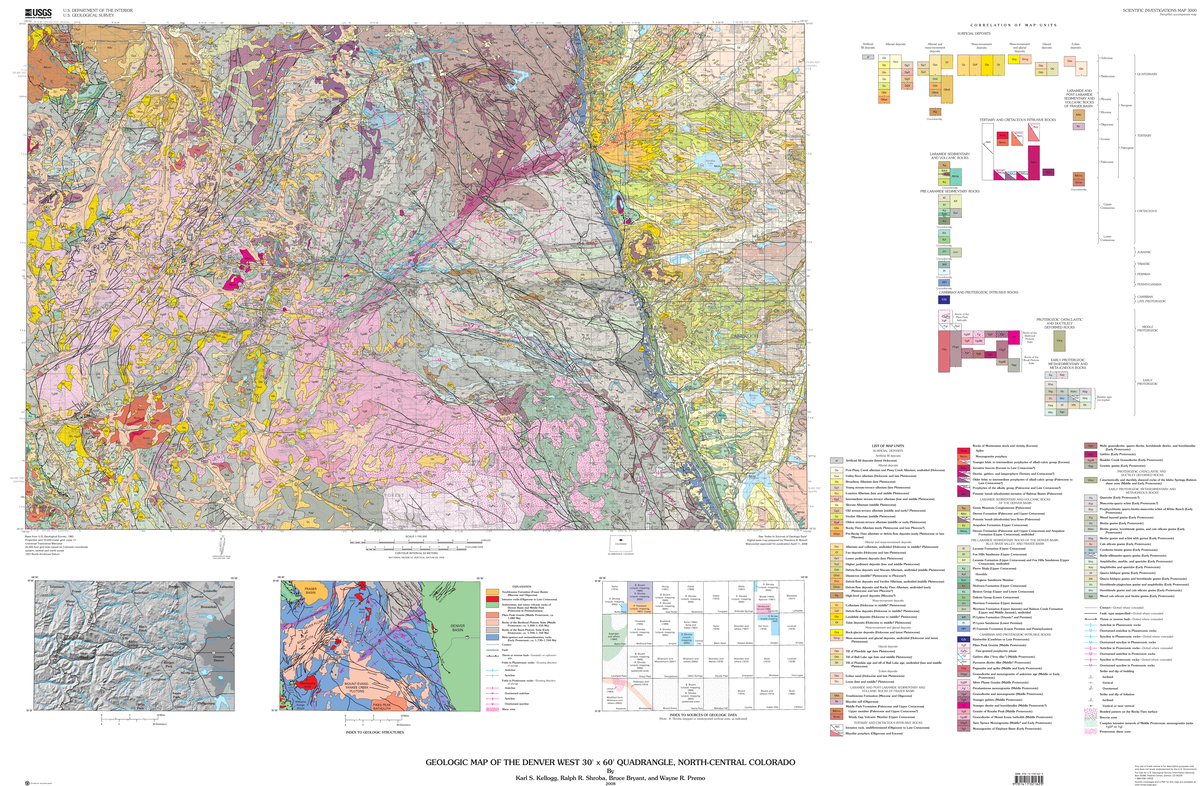 Geol map - Lap 7 Geology Map - 355061 5575 55 40 75 32 55 62 50 6060 80 ...