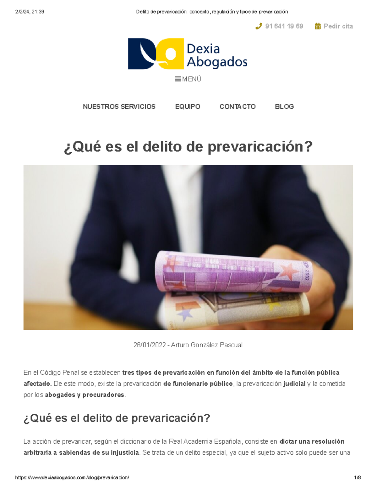 Delito de prevaricación concepto, regulación y tipos de prevaricación ...