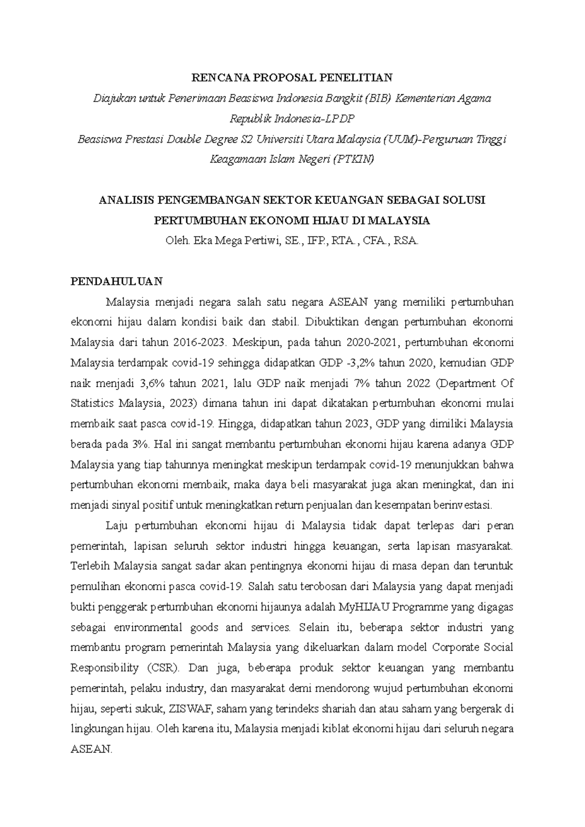 research method for business and finance to improve margin - RENCANA ...