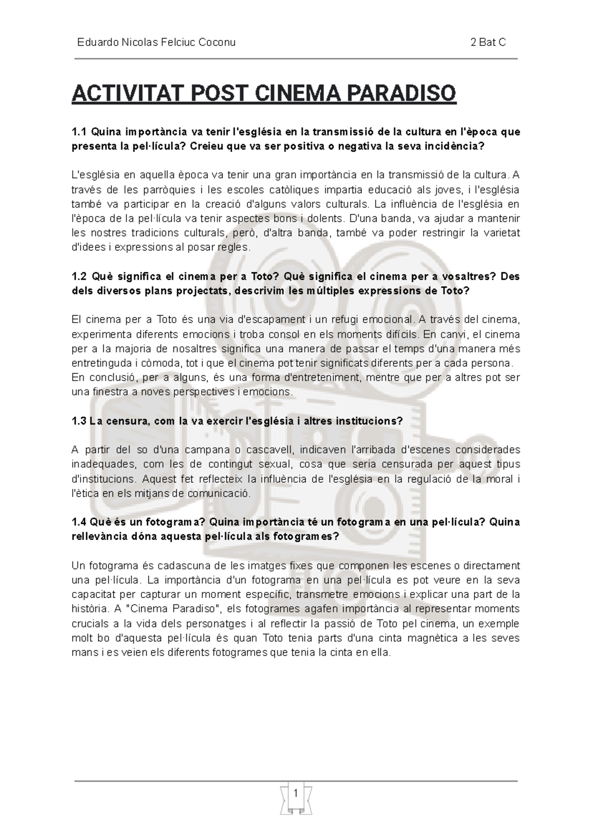 Activitat POST Cinema Paradiso-Eduardo Nicolas Felciuc Cococnu ...