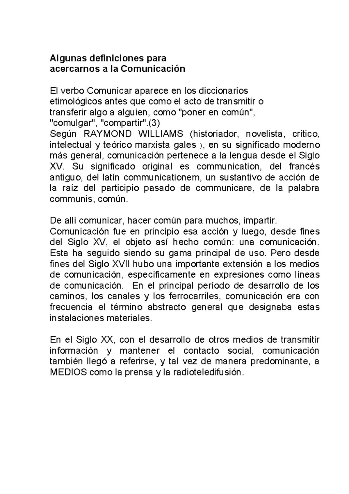 Comunicacion - Signo - Algunas definiciones para acercarnos a la ...