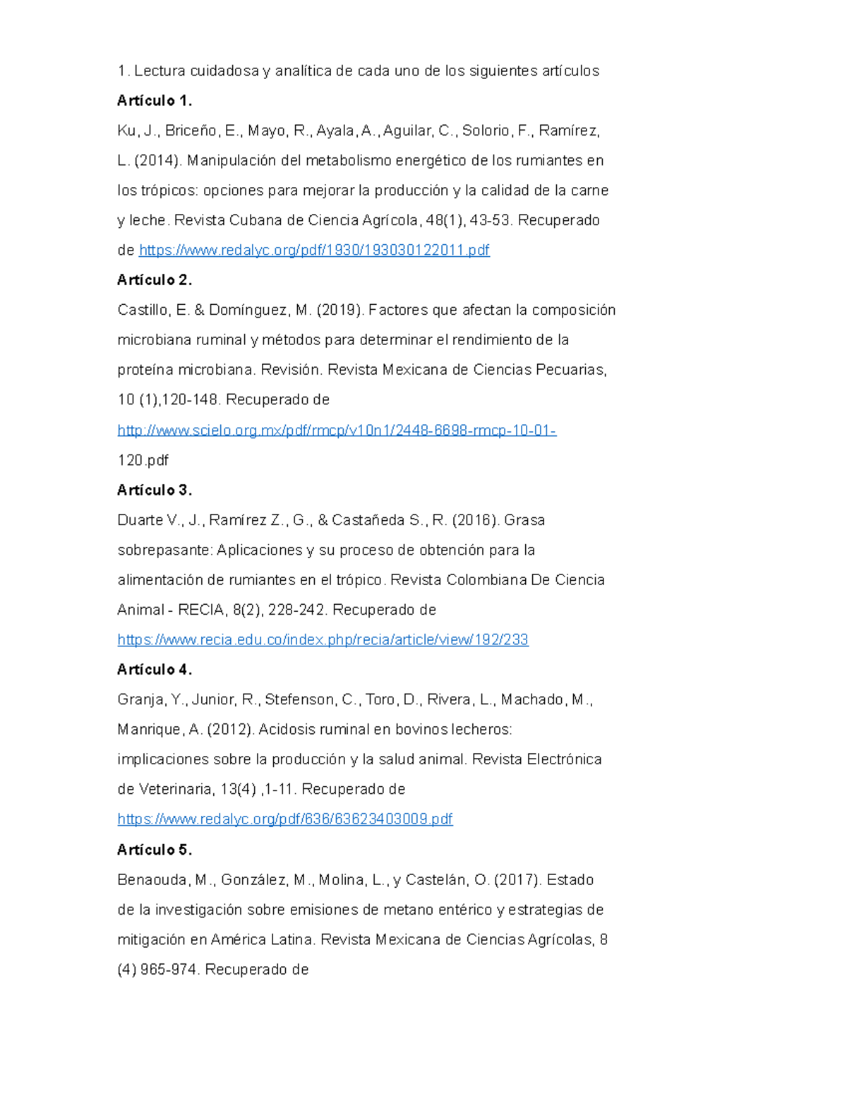 Matriz Yenny Sanchez LBGD - Lectura cuidadosa y analítica de cada uno ...