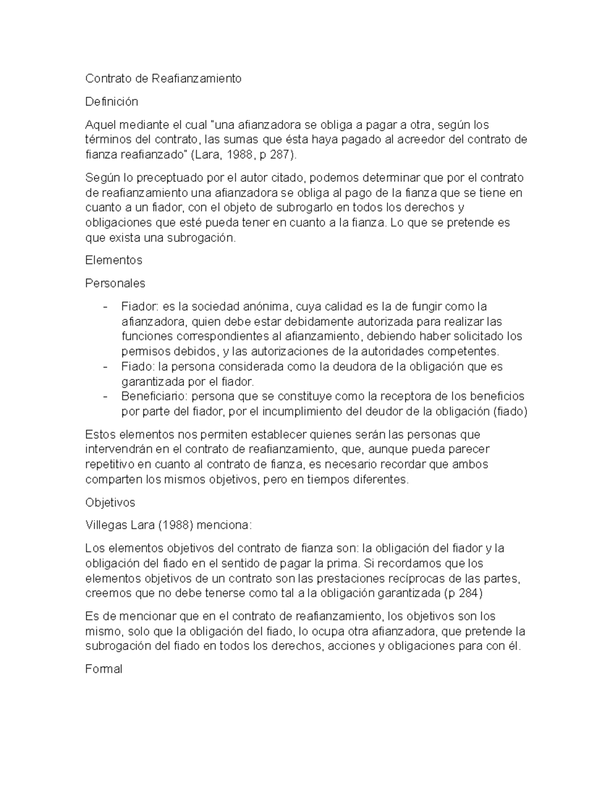 Contrato de Reafianzamiento - Contrato de Reafianzamiento Definición ...
