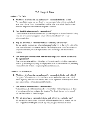 CJ 140 Module Seven Practice Activity Template - An example has been ...
