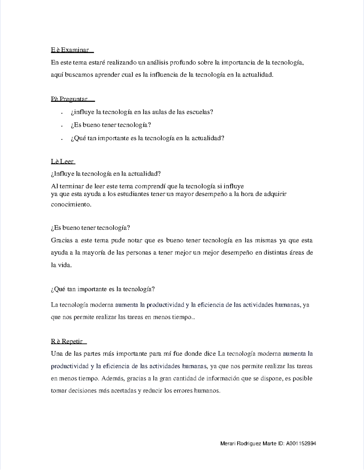 (Estrategias de Lectura, Niveles y Tipos de Lengua) - Merari Rodriguez ...