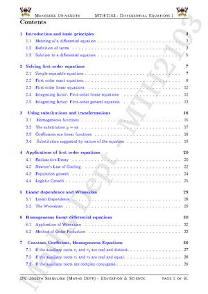 Budini SS PHY 1 S5 BOT III 2024 - © 2024 Beginning of Term III ...