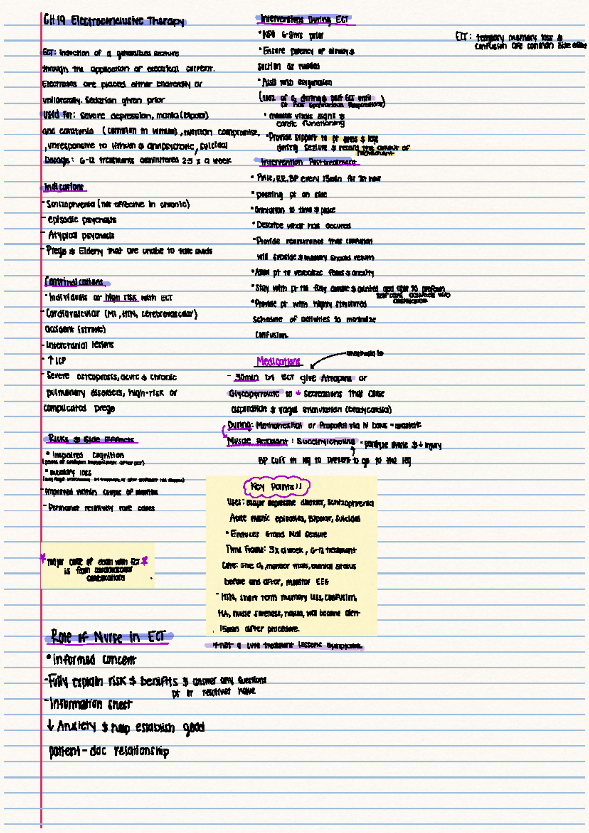 Week 4 - Note to help to pass with an A - OH 19 ...