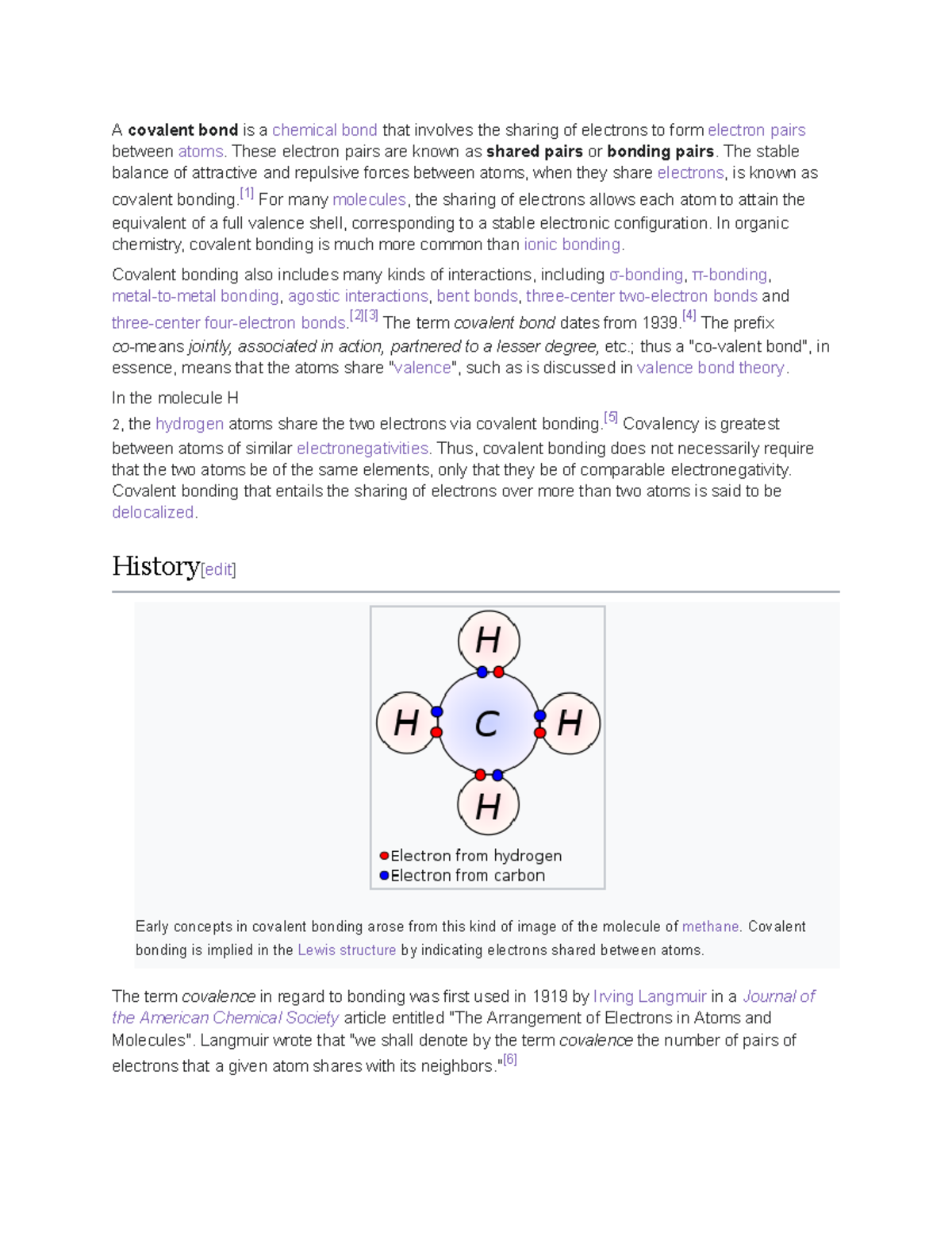 A covalent bond is a chemical bond that involves the sharing of ...