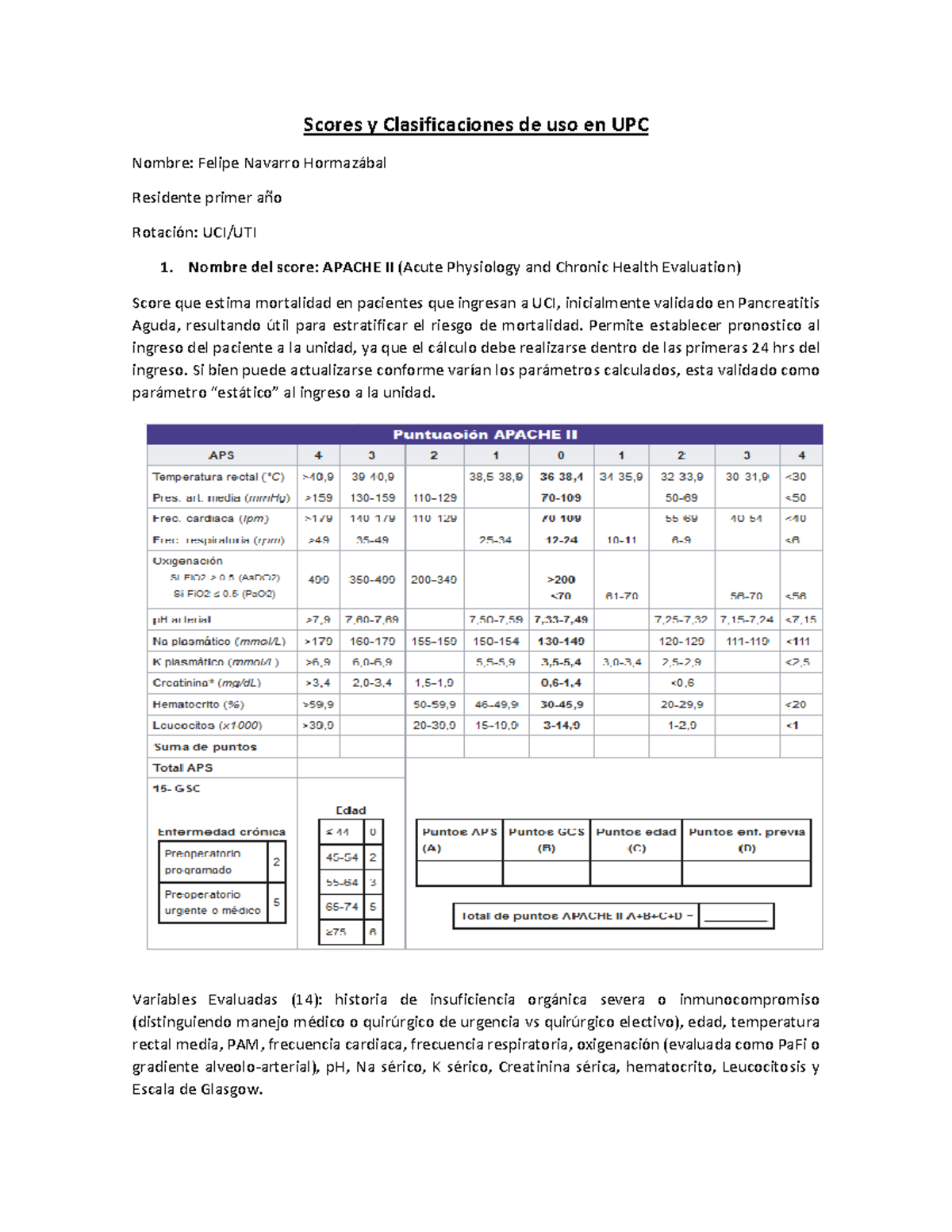 Scores de uso en UPC - Neutro I fantil - Scores y Clasificaciones de ...