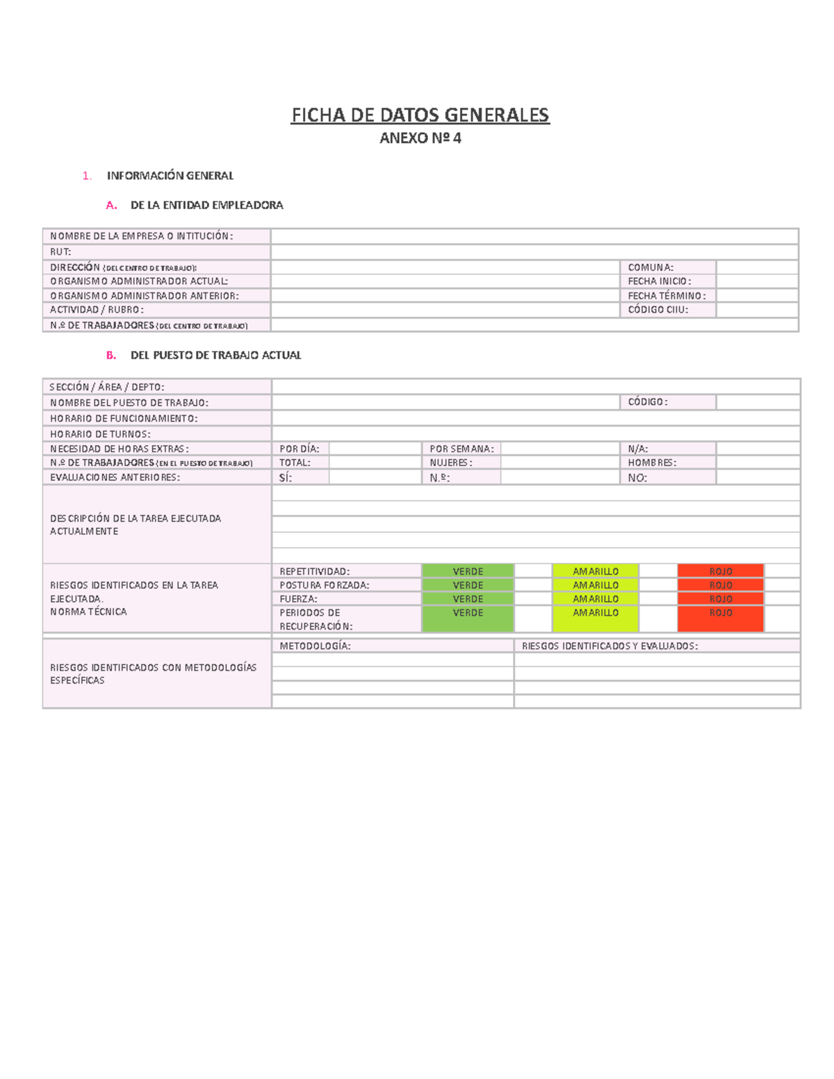 3.B - Ficha de Datos Generales y Lista de Chequeo Inicial Tmert - FICHA ...