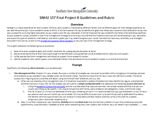 SNHU 107 Syllabus - ... - Undergraduate Course Syllabus SNHU 107 ...