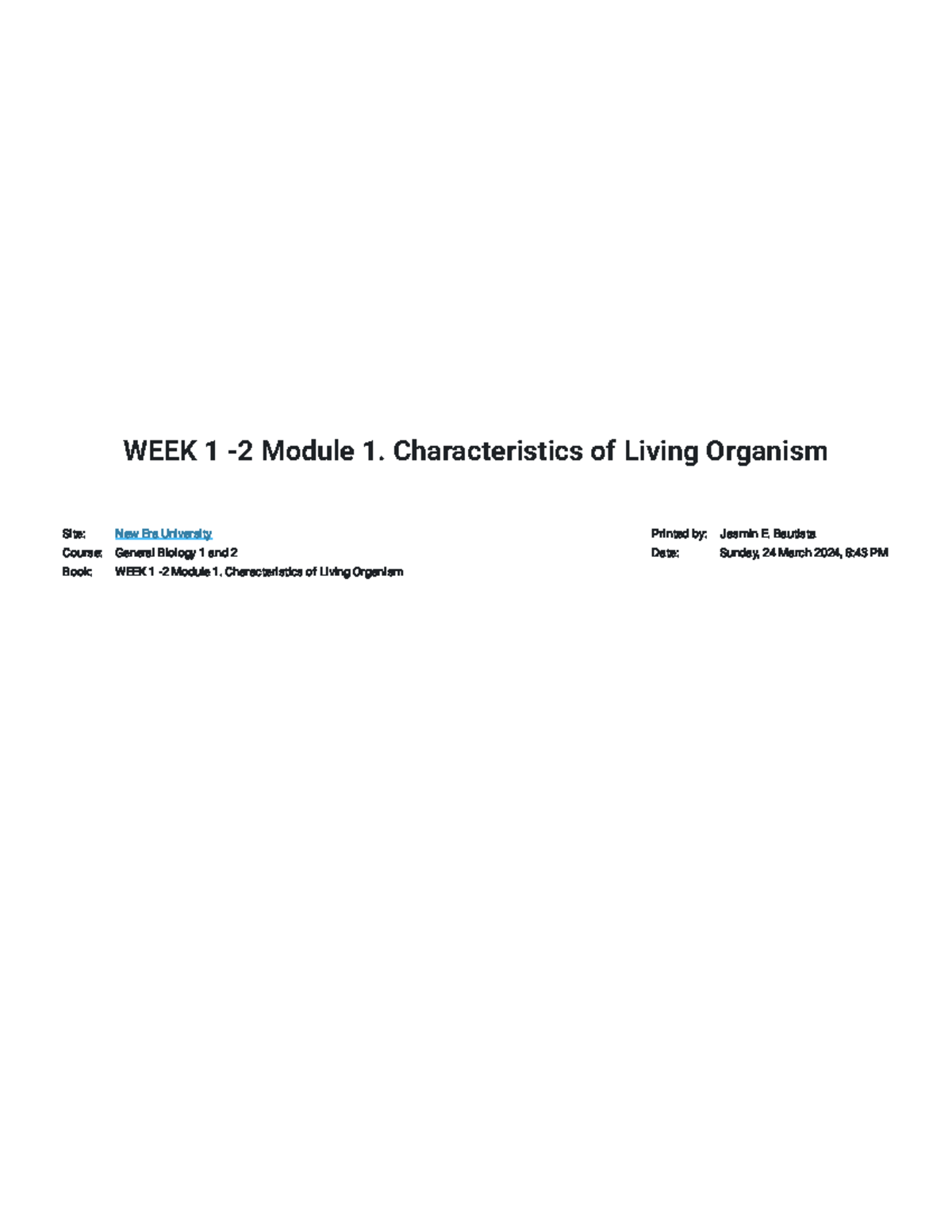 WEEK 1 -2 Module 1 - Summary College Algebra - WEEK 1 -2 Module 1 ...
