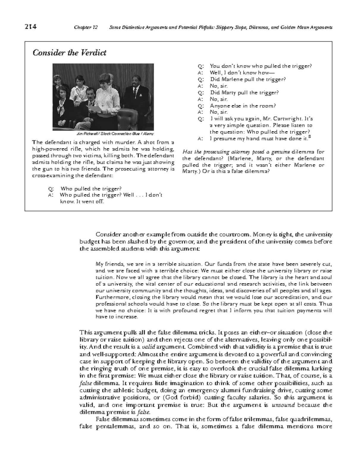 235 - Hello - 214 Chapter 12 Some Distinctive Arguments and Potential Pitfalls: Slippery Slope ...