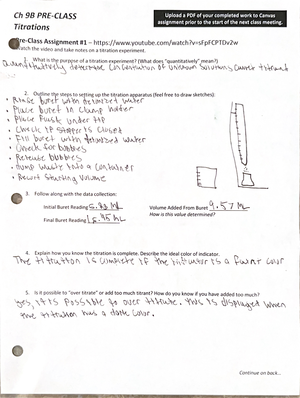 Buffers, Titration Curves, and Indicators Worksheets - LAB REPORT ...