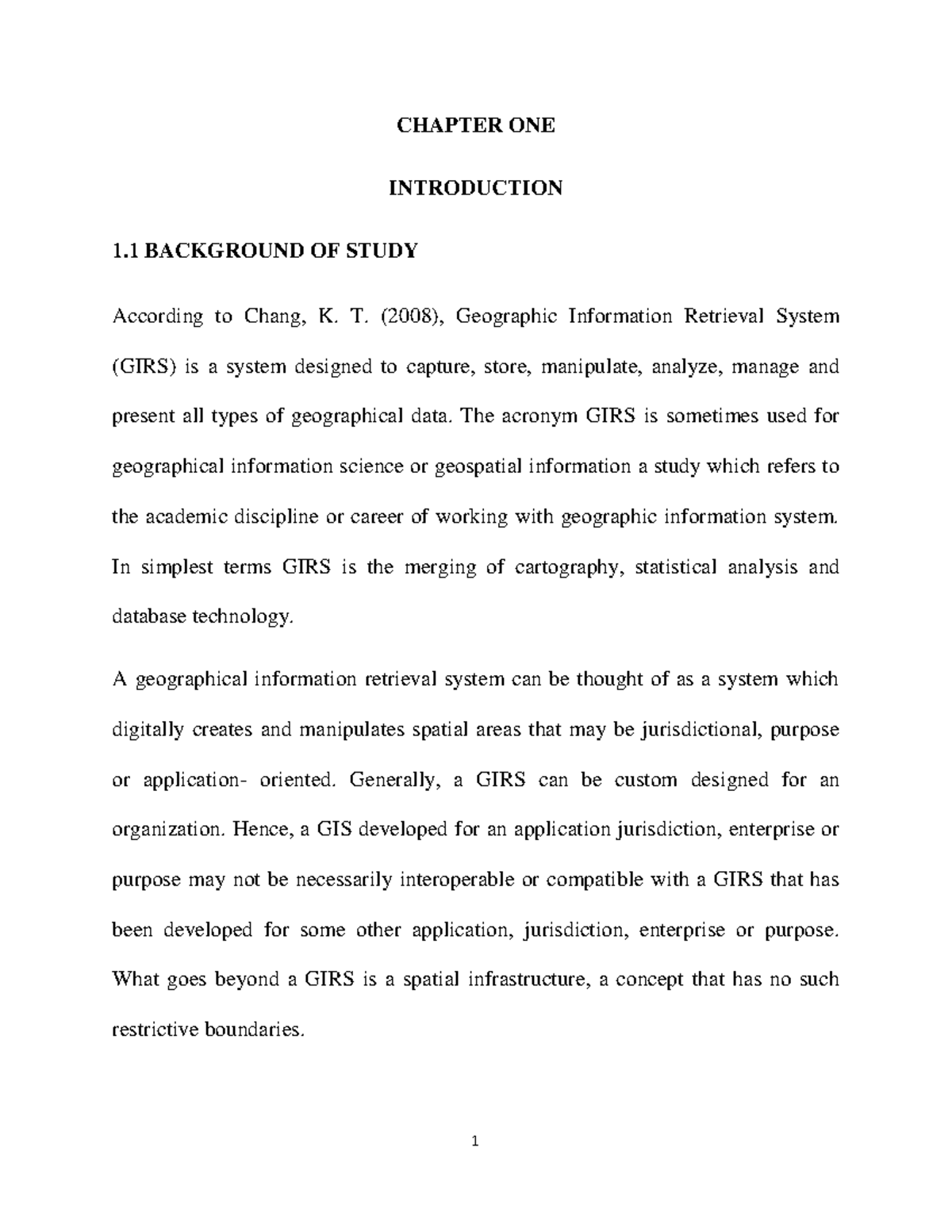 A Geographical Information Retrival System (GIRS) - Computer science ...