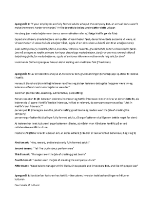 Netflix Organizational Structure - Netflix Organizational Structure ...