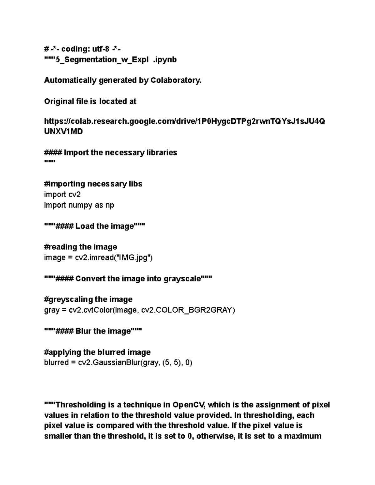 Image processing using Open Cv - Deep Learning Assignment - coding: utf ...