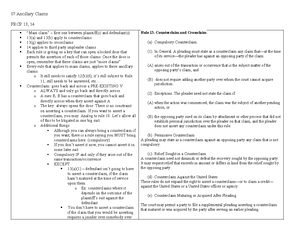 Discovery notes and rules - 08 Discovery FRCP 26- Drafters of FRCP ...