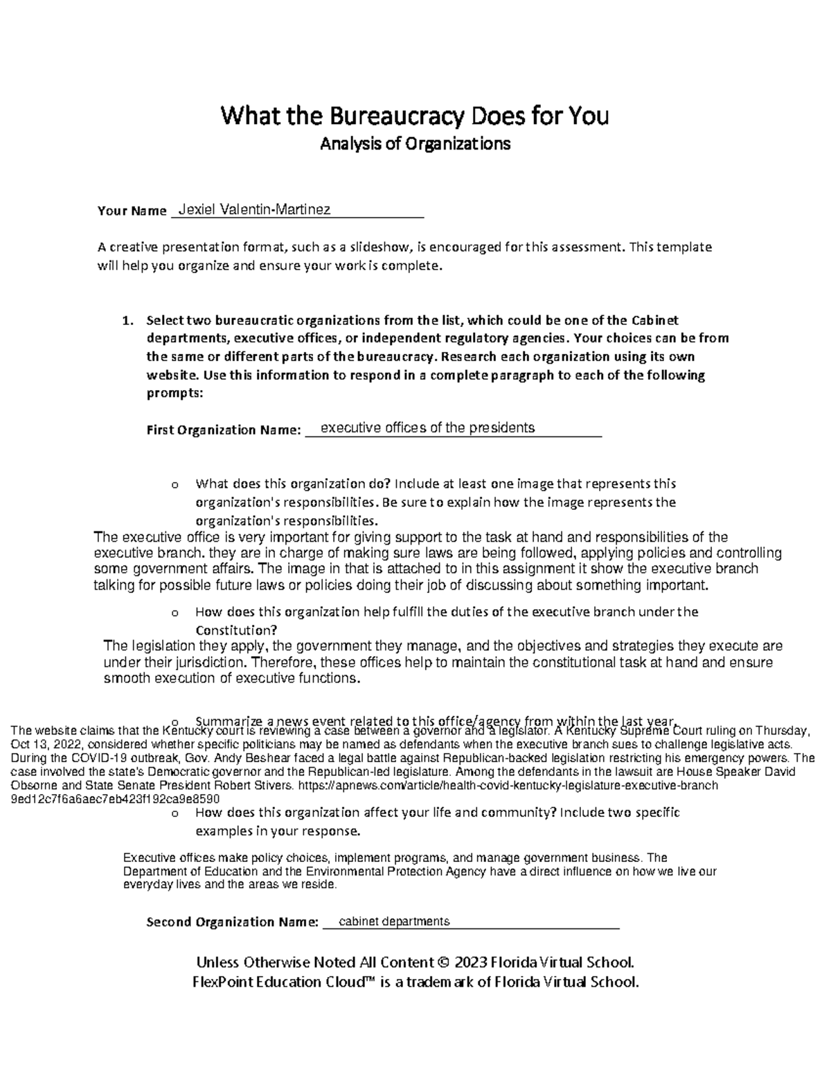 What the bureaucracy does for you template - Unless Otherwise Noted All ...