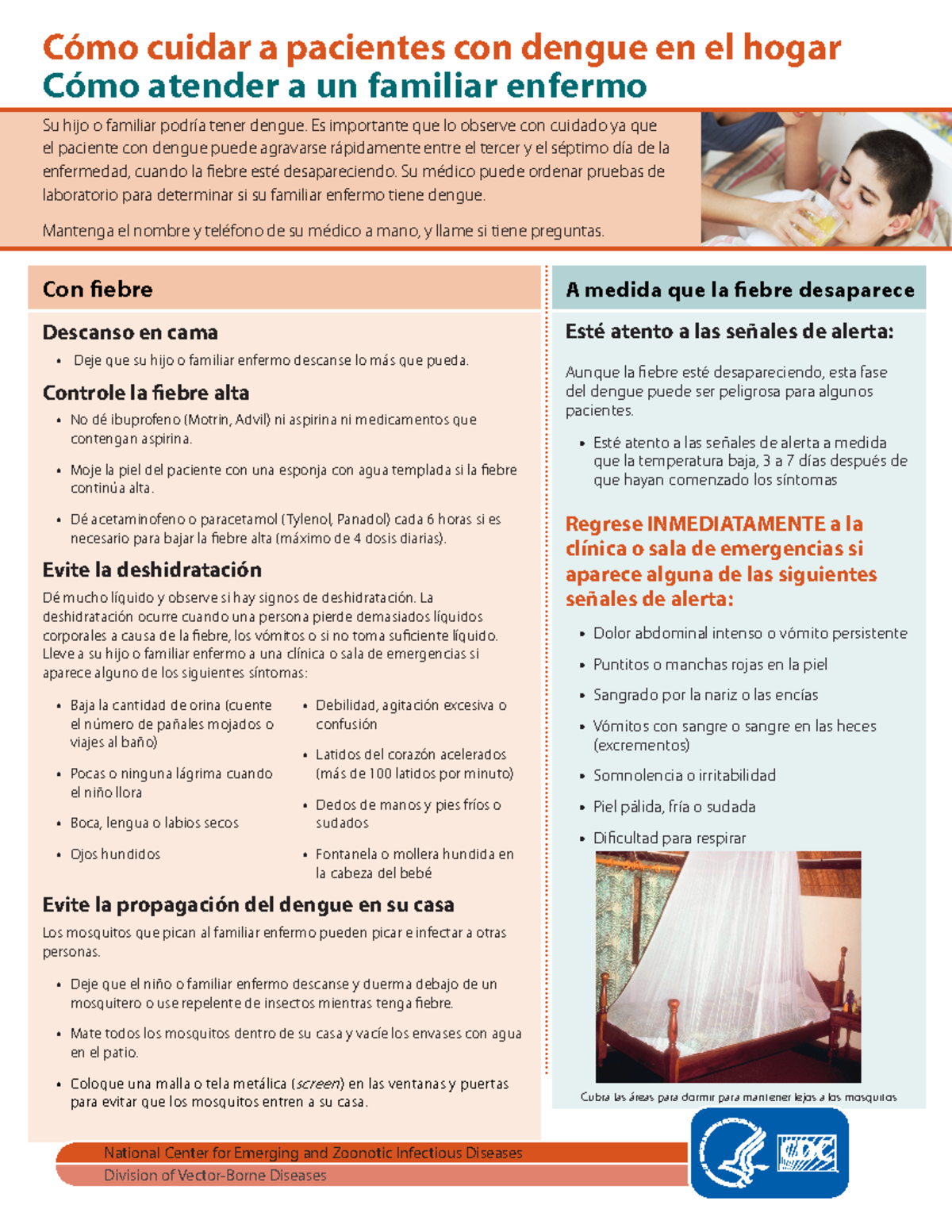 Como cuidar a pacientes con dengue en el hogar - Es importante que lo ...