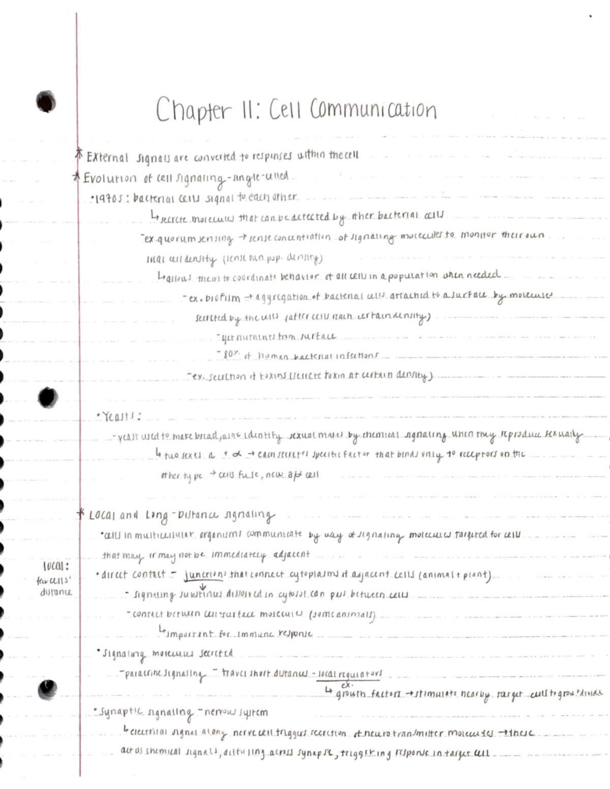 Bio Chapter 11 - Lavon Tonga - BIOL 1610 - Studocu