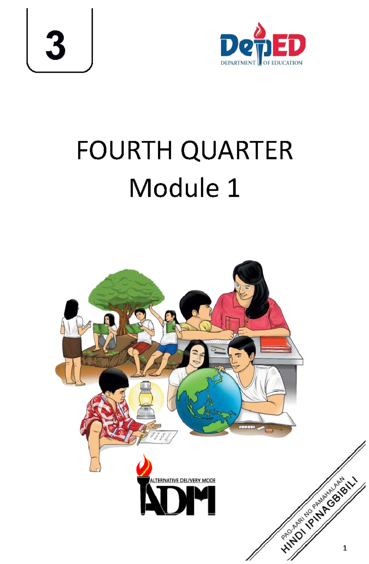 Module 1 - 4TH quarter - 3 FOURTH QUARTER Module 1 ENGLISH – Diphthongs ...