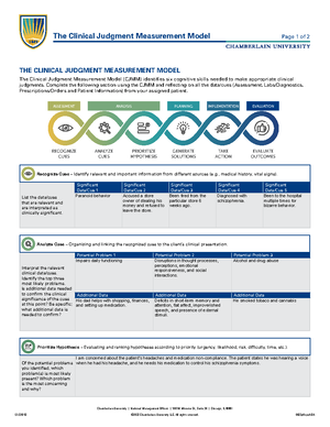 Amelia Wilson Consider Questions - CJSim Next Gen Quizzing Maternal ...