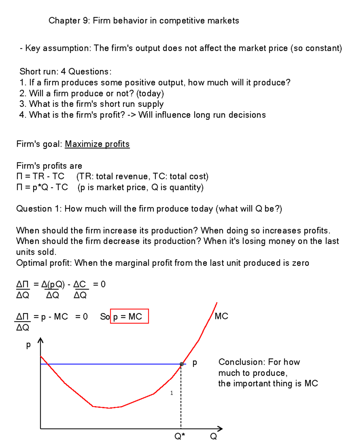 Economics exercise - ECON 201 - Studocu