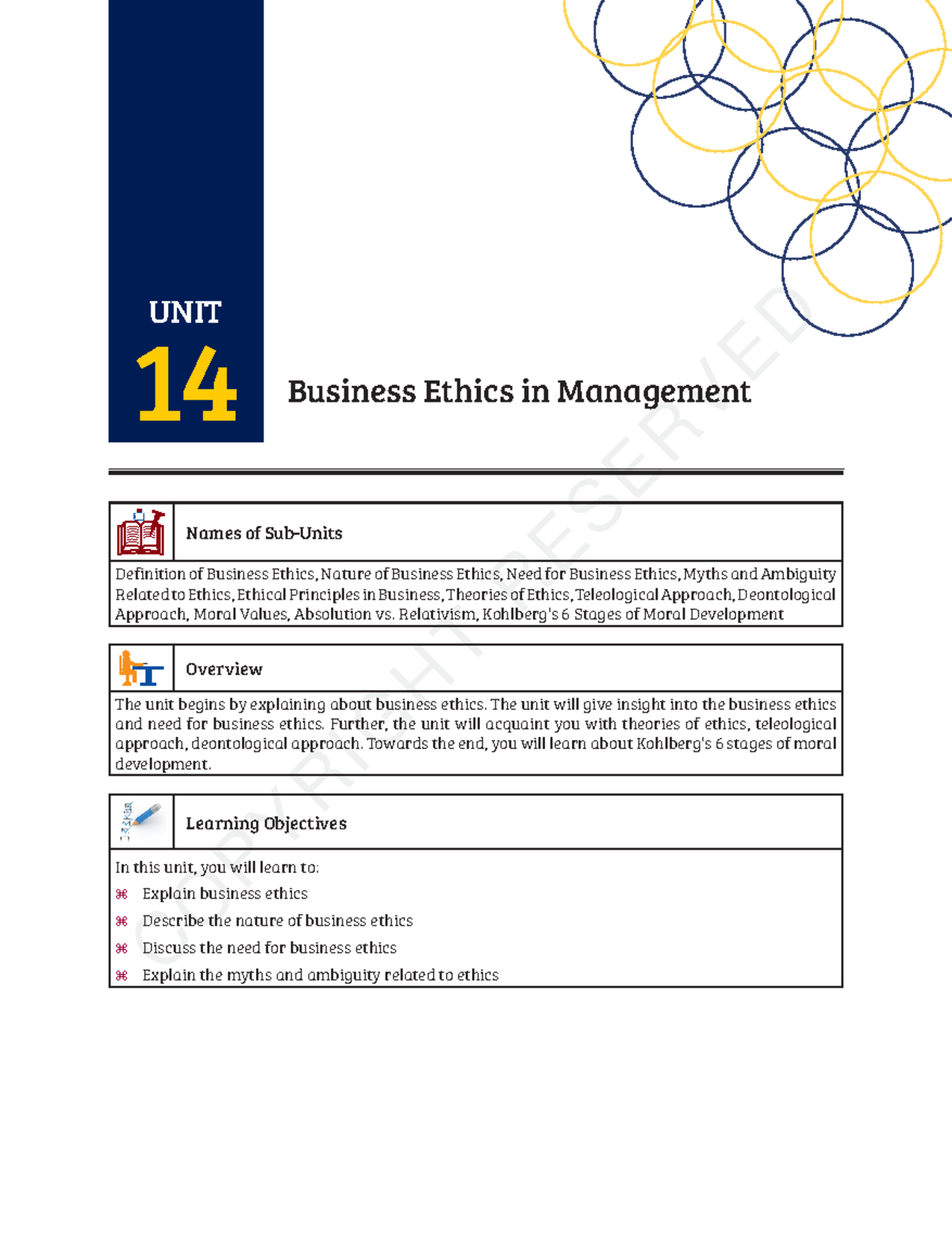 MBA Managerial Effectiveness and Ethics 14 - Business Ethics in ...