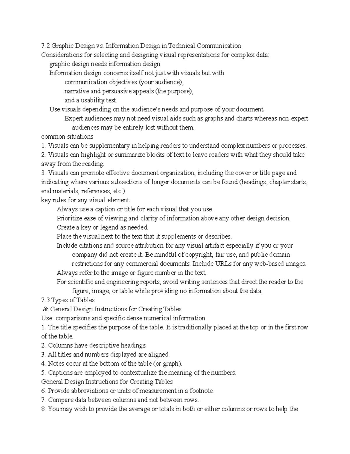 Technical Writing Unit 8 - 7 Graphic Design vs. Information Design in Technical Communication ...
