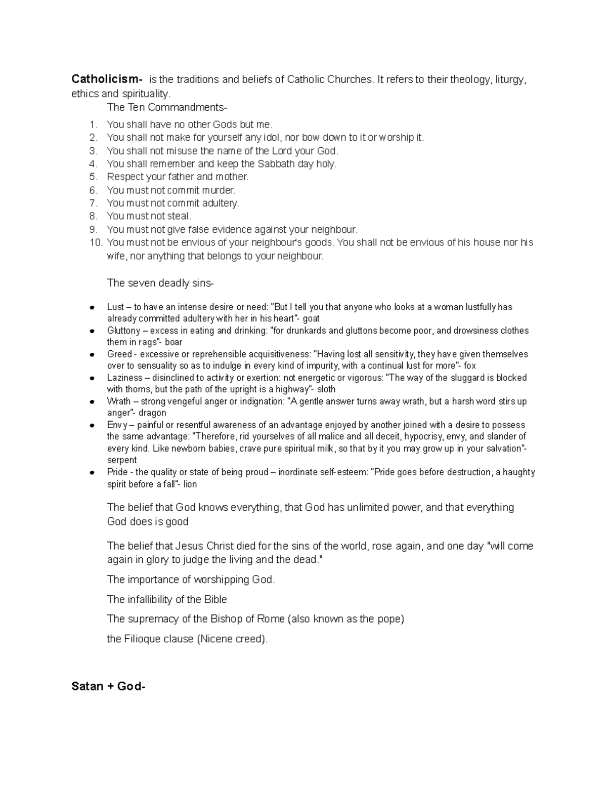 Symbolism - Catholicism- is the traditions and beliefs of Catholic ...