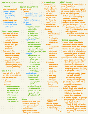 Final Exam Overview - ####### CHAPTER ####### 6+ ####### AXIAL1 ...