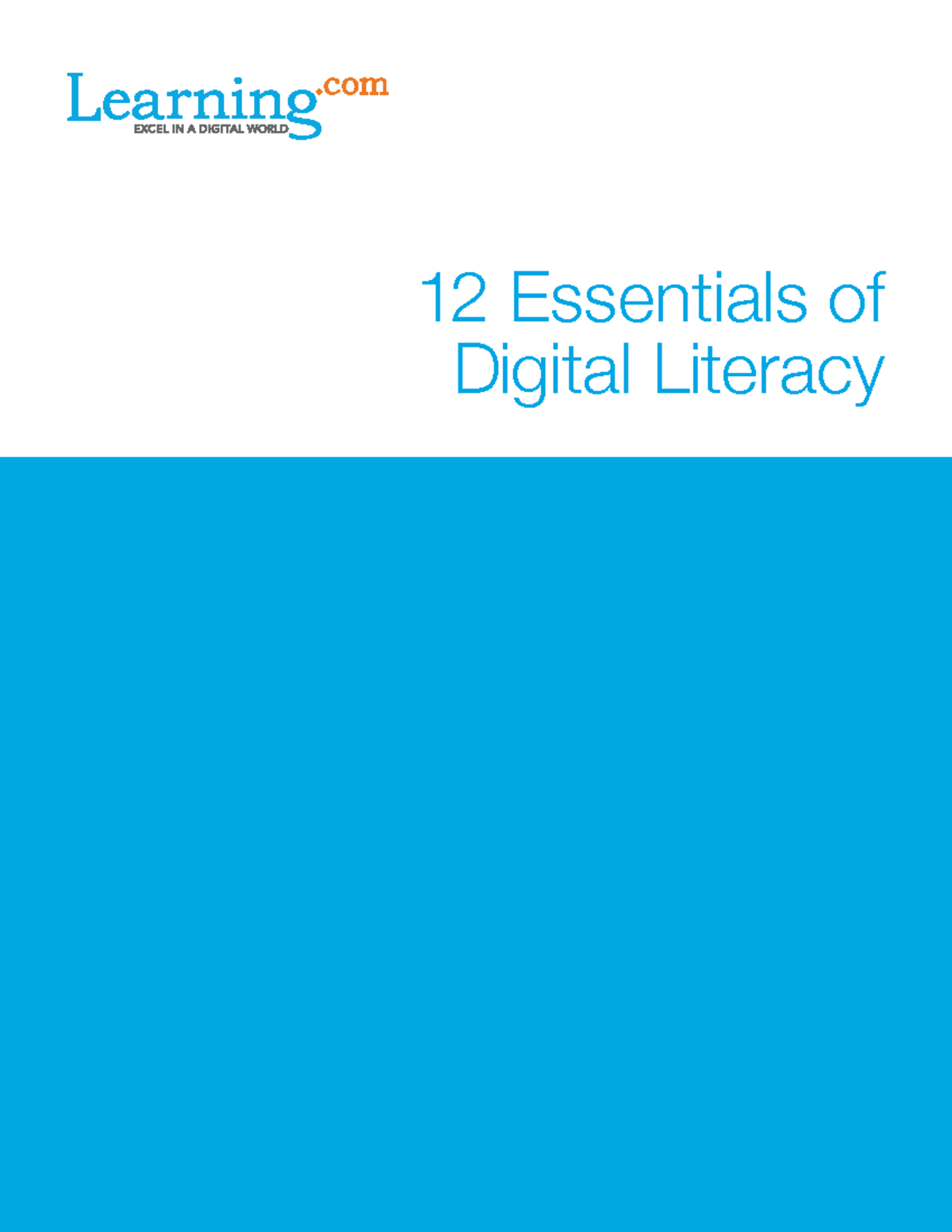 Essential digital literace skills ECP15M1 - Copy - 12 Essentials of ...
