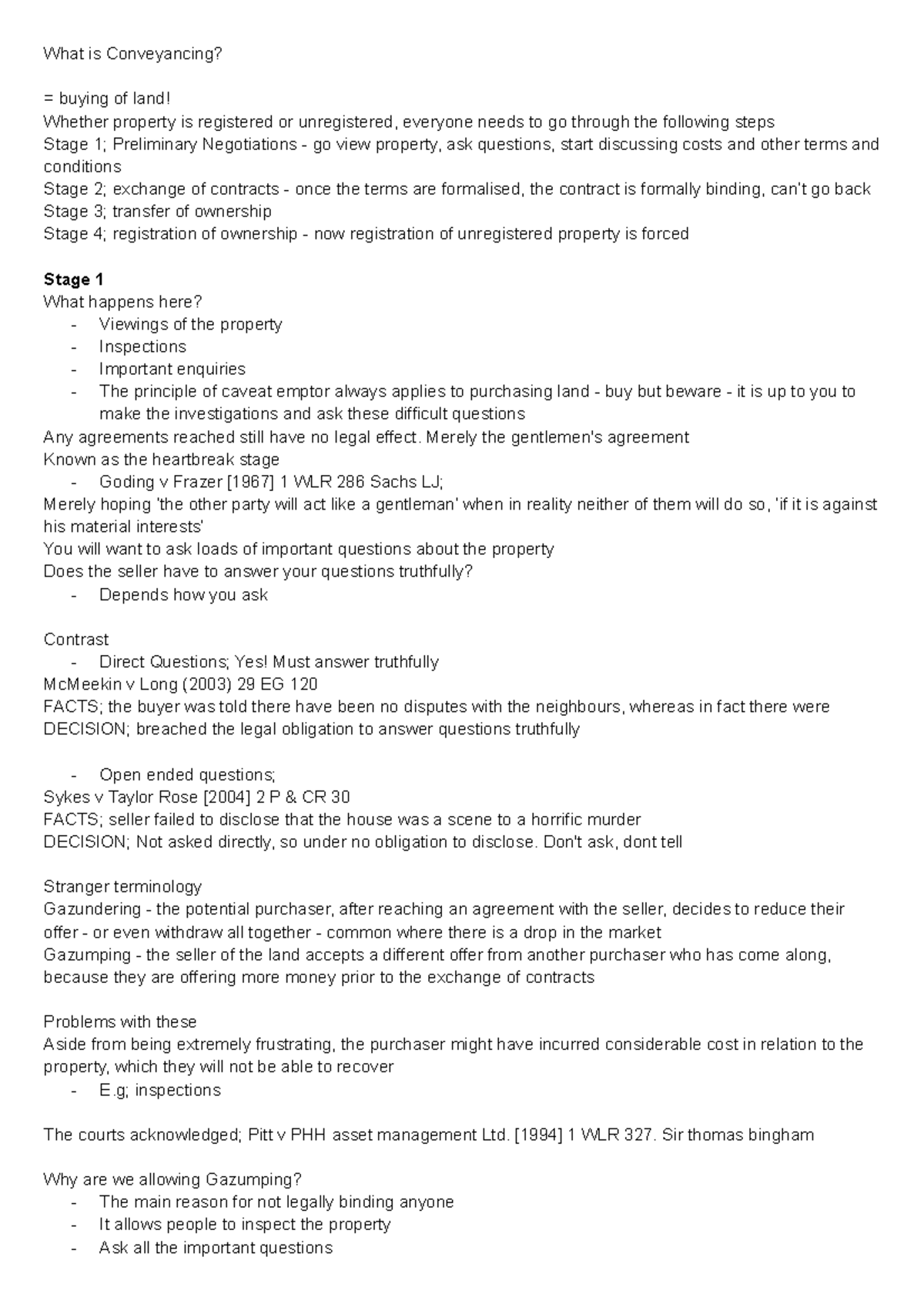 Conveyancing within the law of property - What is Conveyancing ...