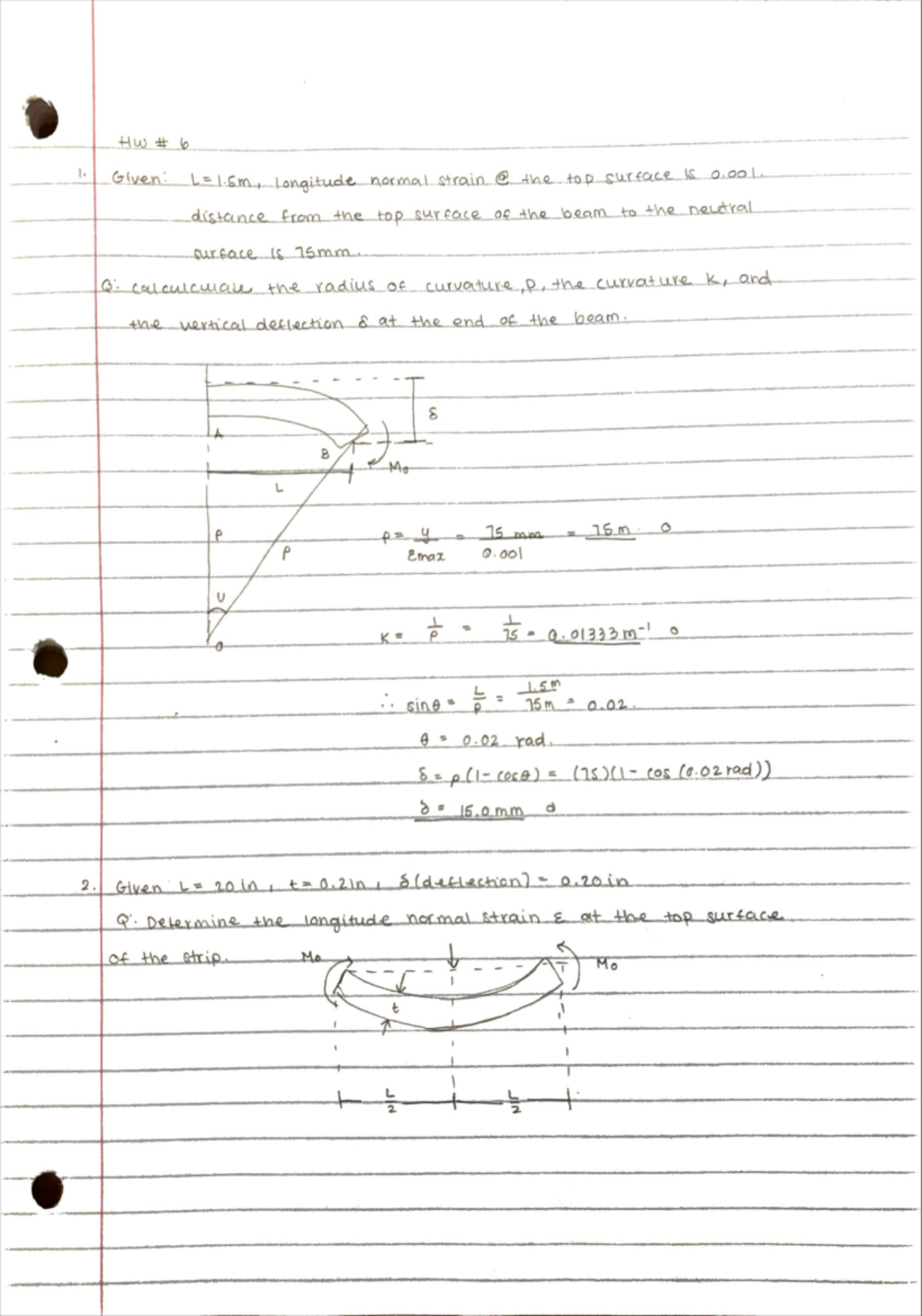 Solids HW#6 - Handwritten homework without solution - v eet Sere. a ee ...