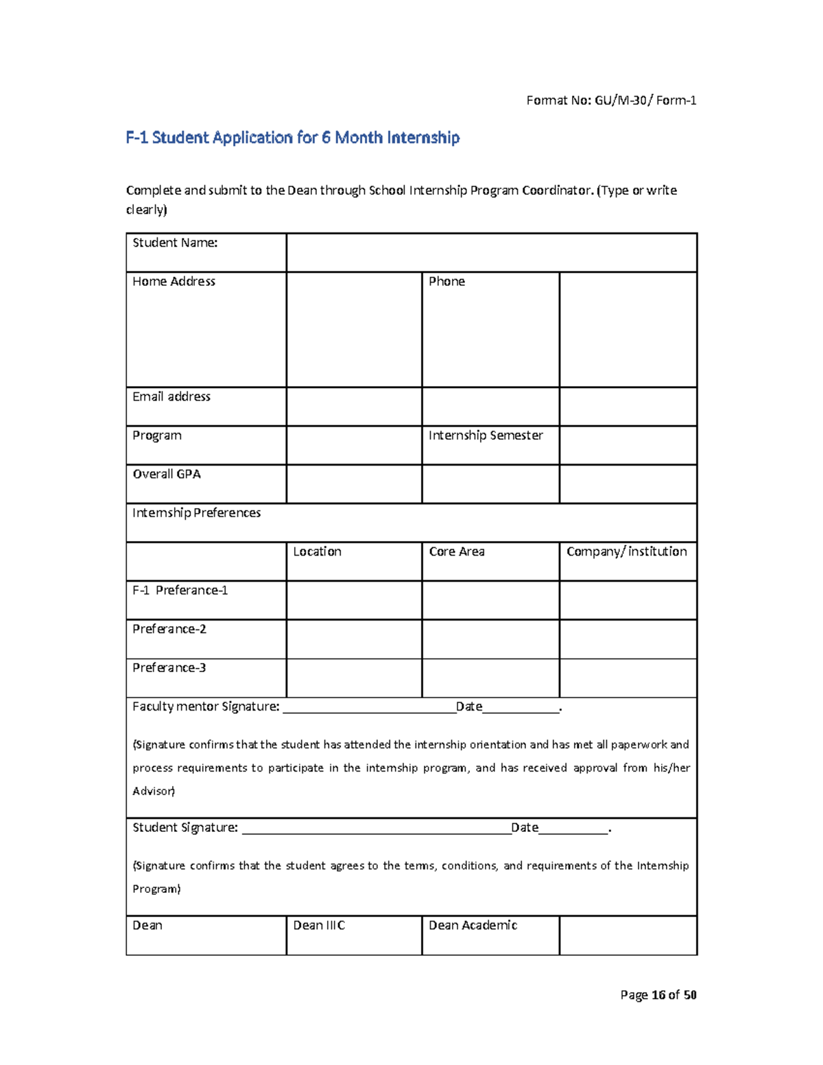 Student's Application - (Type or write clearly) Student Name: Home ...