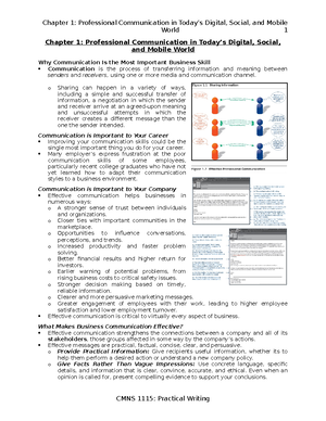 Chapter 5 - Completing Business Messages - Chapter 5: Completing ...